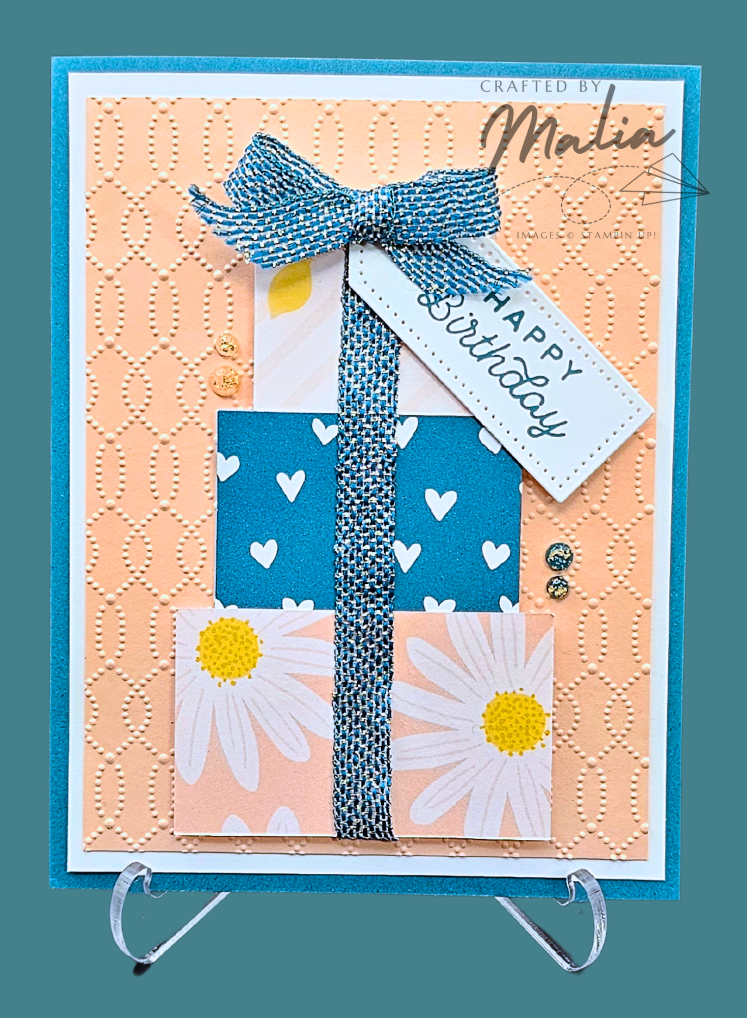 Delightfully Eclectic Birthday Card – Crafted by Malia